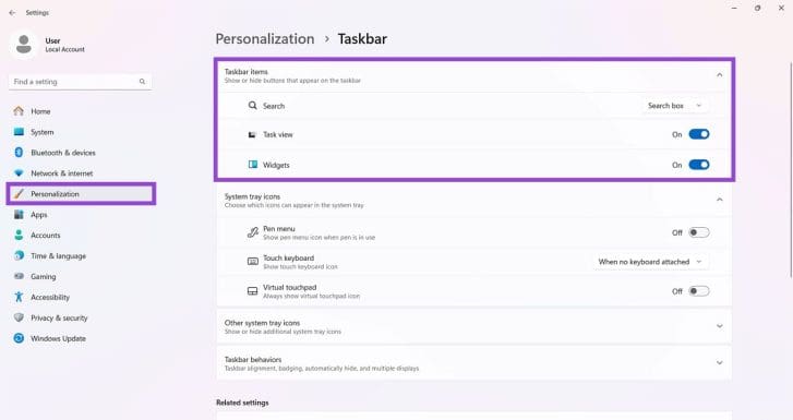 How to Edit the Taskbar in Windows 11 - Guiding Tech
