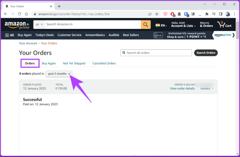 How to Get and Print a Receipt From Amazon: 3 Best Ways - Guiding Tech