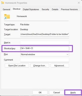 How to Hide Files and Folders Behind a Shortcut - Guiding Tech