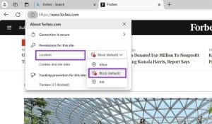 How to Hide Your Location in Microsoft Edge - Guiding Tech