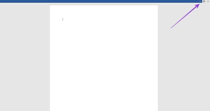 How to Hide and Restore the Microsoft Word Ribbon - Guiding Tech