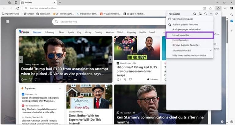 How to Import Bookmarks From Chrome to Edge - Guiding Tech