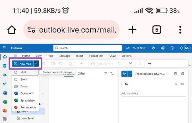 How to Insert a Table in Outlook Email - Guiding Tech