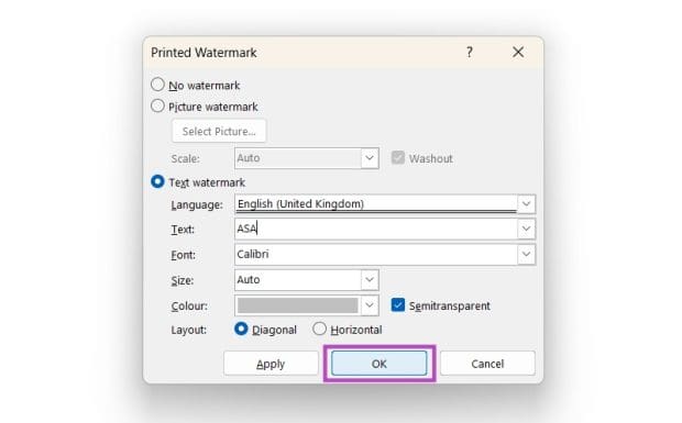 How to Insert a Watermark in Word - Guiding Tech