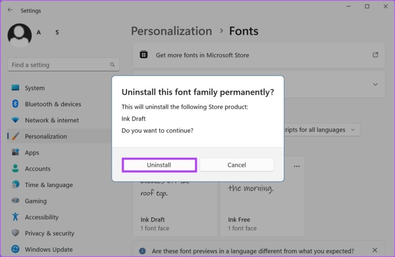 2 Easy Ways to Install Fonts in Windows 11 - Guiding Tech