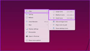 How to Make Desktop Icons Smaller on Windows 11 - Guiding Tech