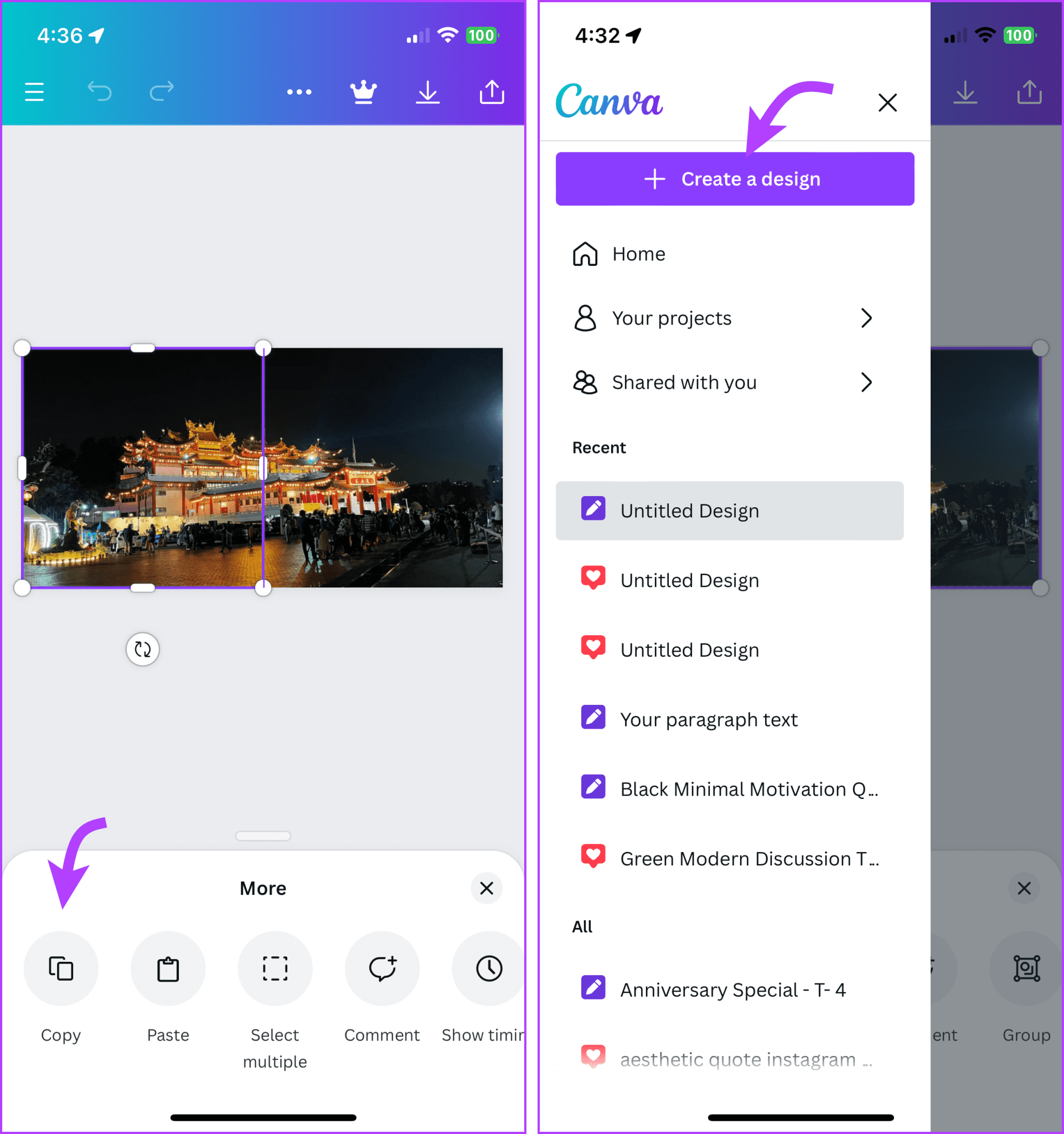 How to Combine Landscape and Portrait Images in Instagram Albums