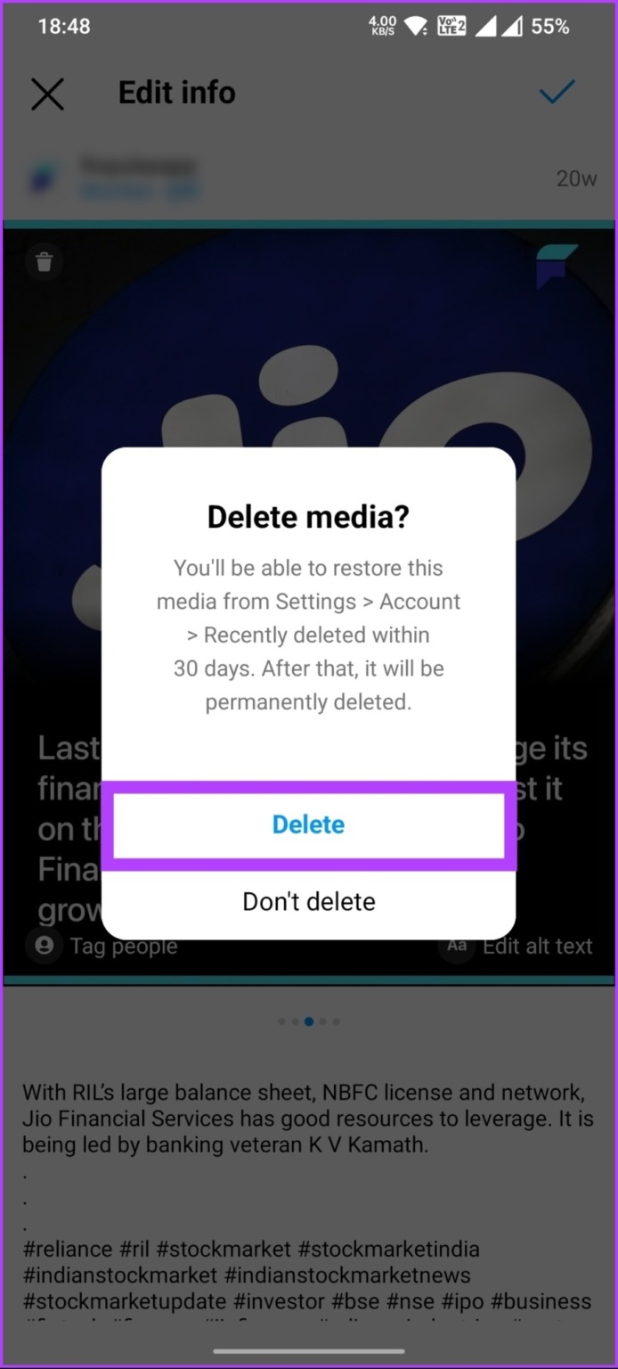 How to Rearrange Instagram Posts Without Deleting - Guiding Tech