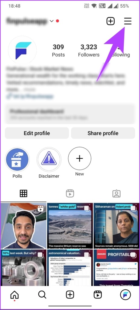 How to Rearrange Instagram Posts Without Deleting - Guiding Tech
