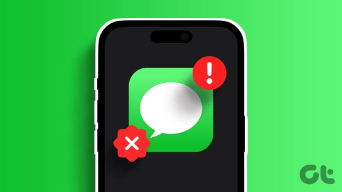 3 Ways to Remove Exclamation Mark From iPhone Messages - Guiding Tech