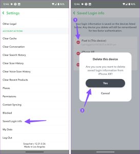 3 Ways to Remove Saved Snapchat Account From Any Device - Guiding Tech