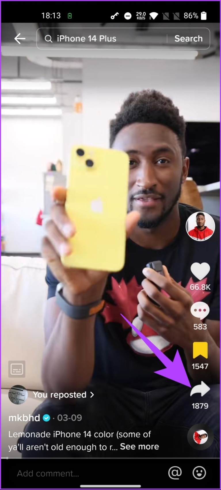How to Repost (or Un-Repost) on TikTok