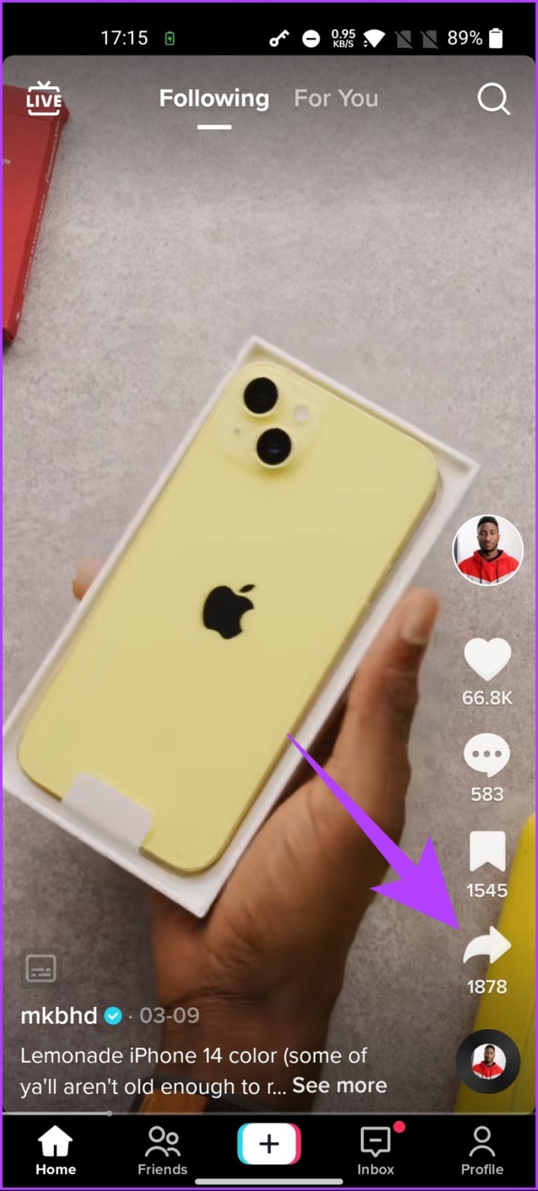 How To Repost Or Un Repost On Tiktok