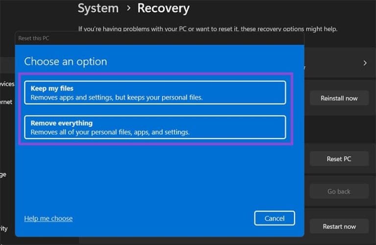 How to Reset Windows 11 to Factory Settings - Guiding Tech