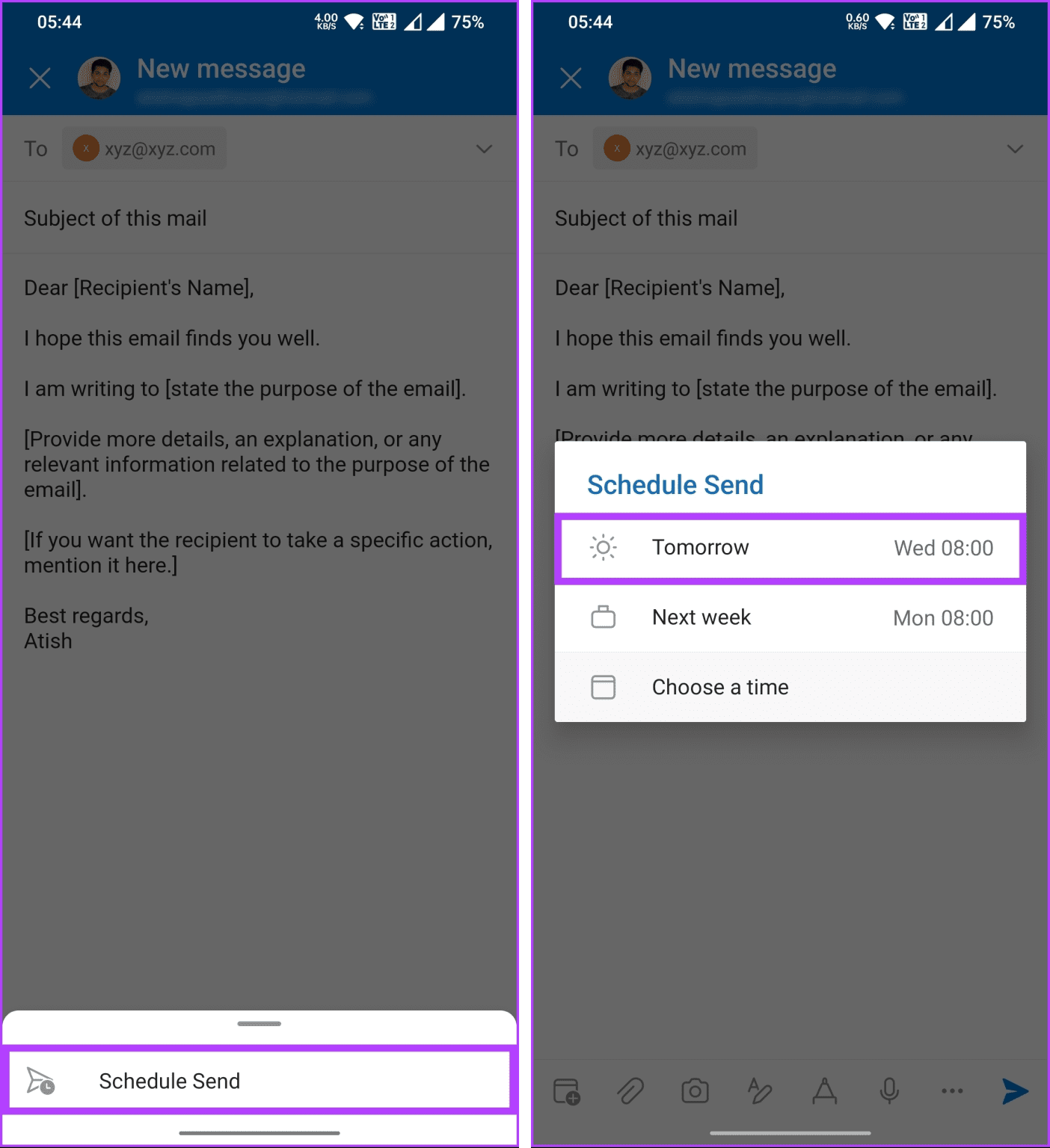 How to Schedule Emails in Outlook on Any Platform - Guiding Tech
