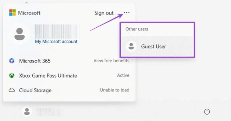 How to Set Up a Secure Guest Account on a Windows 11 PC - Guiding Tech