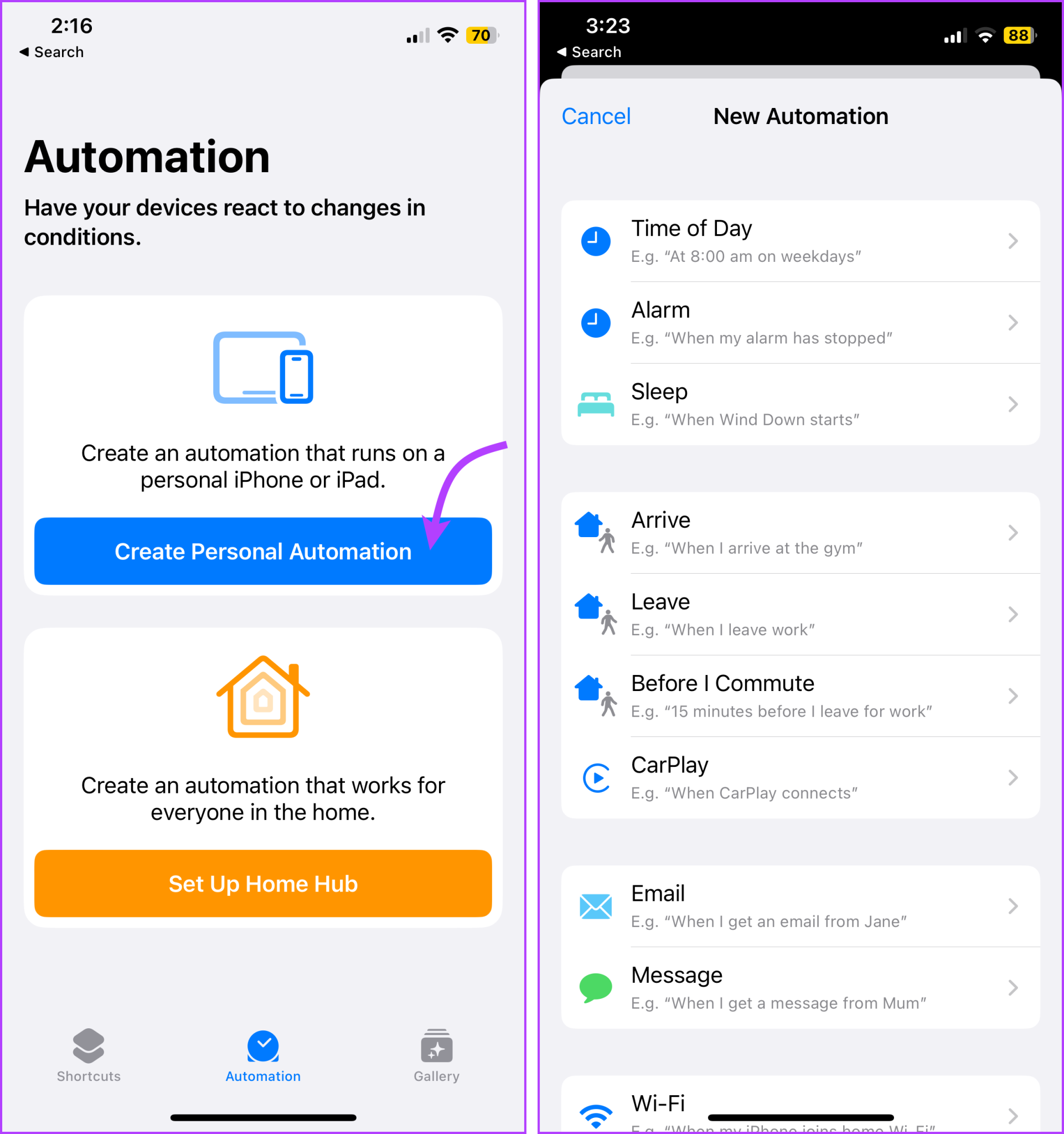 How to Schedule Airplane Mode on iPhone - Guiding Tech