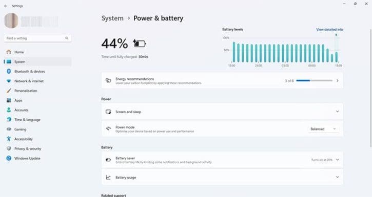 How to Show Battery Percentage on Laptop (Windows 11) - Guiding Tech