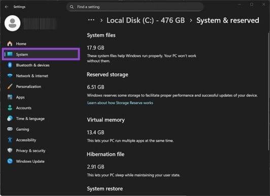 How to Temporarily Disable Reserved Storage in Windows 11 - Guiding Tech