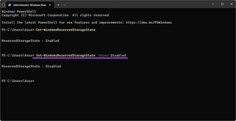 How to Temporarily Disable Reserved Storage in Windows 11 - Guiding Tech