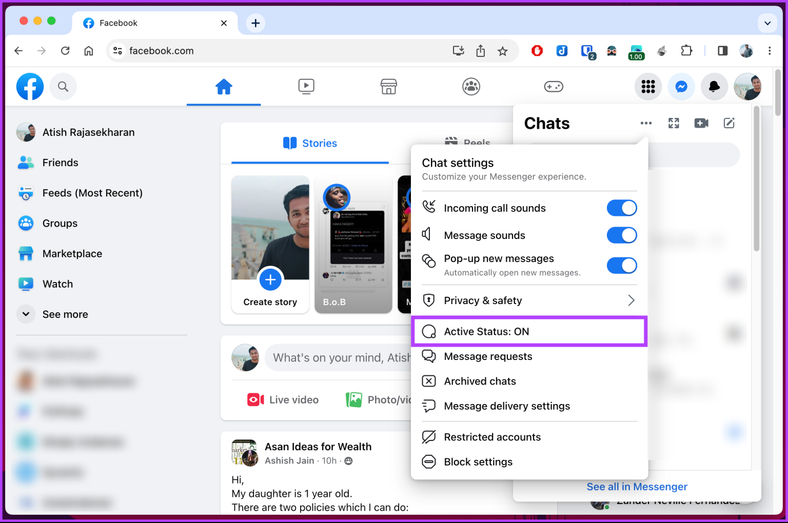 How to Turn Off Active Status on Facebook - Guiding Tech