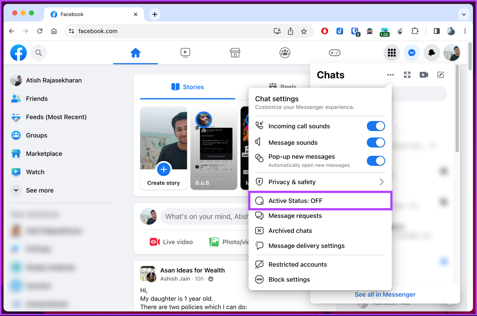 How to Turn Off Active Status on Facebook - Guiding Tech
