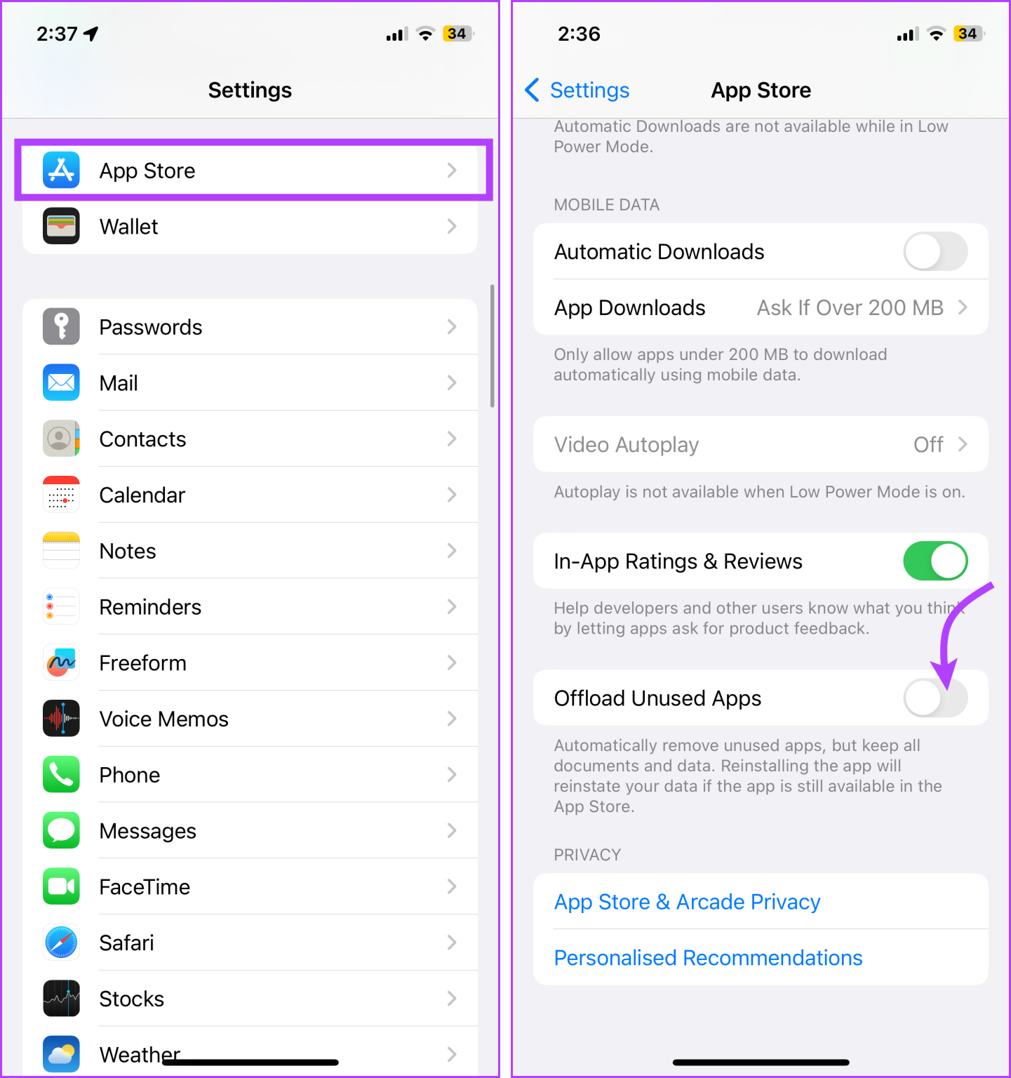 What Is Offload Unused Apps on iPhone and Should You Disable It