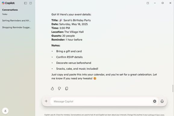 How to Use Copilot to Set Reminders and Calendar Events - Guiding Tech