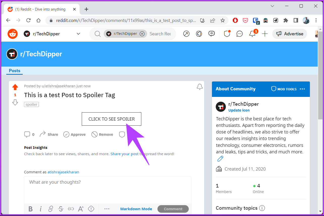 How to Use Reddit Spoiler Tags on Desktop and Mobile Apps - Guiding Tech