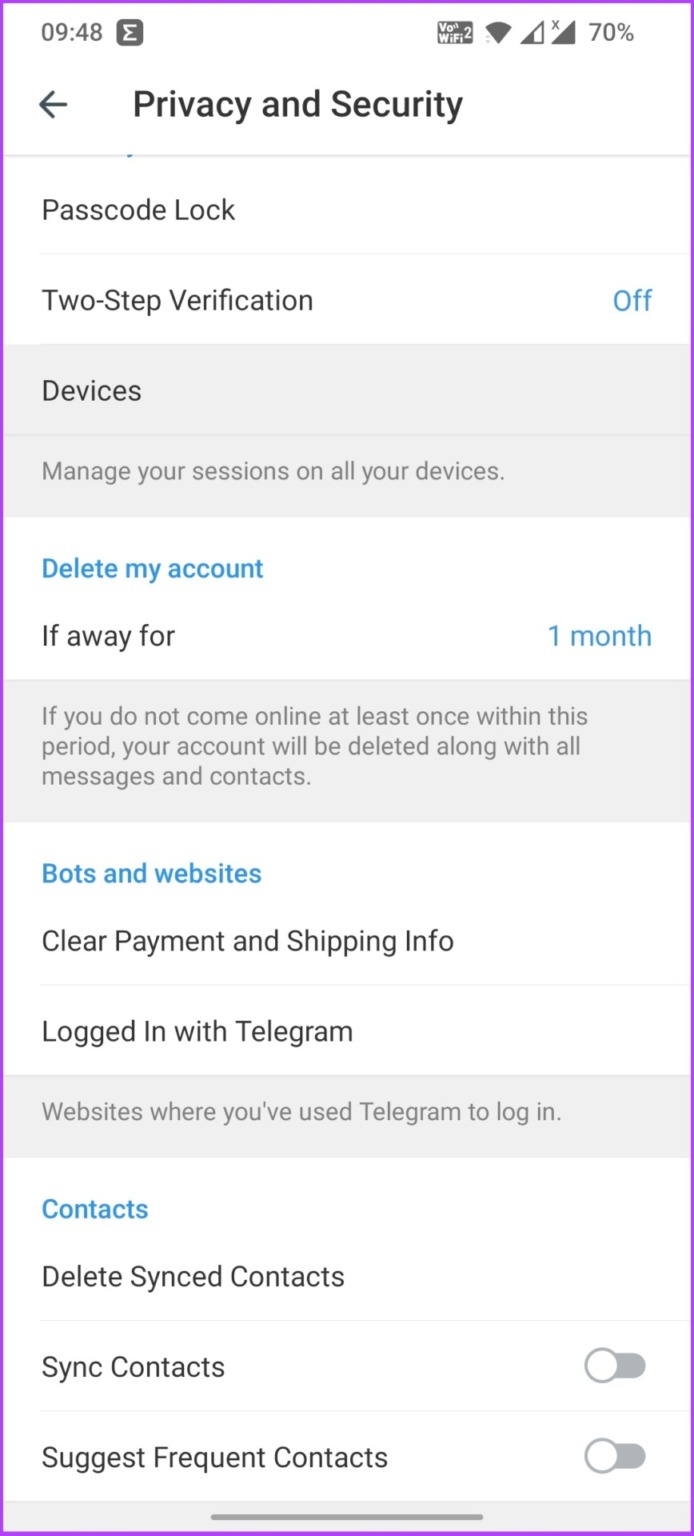 2 Ways to Delete Your Telegram Account - Guiding Tech