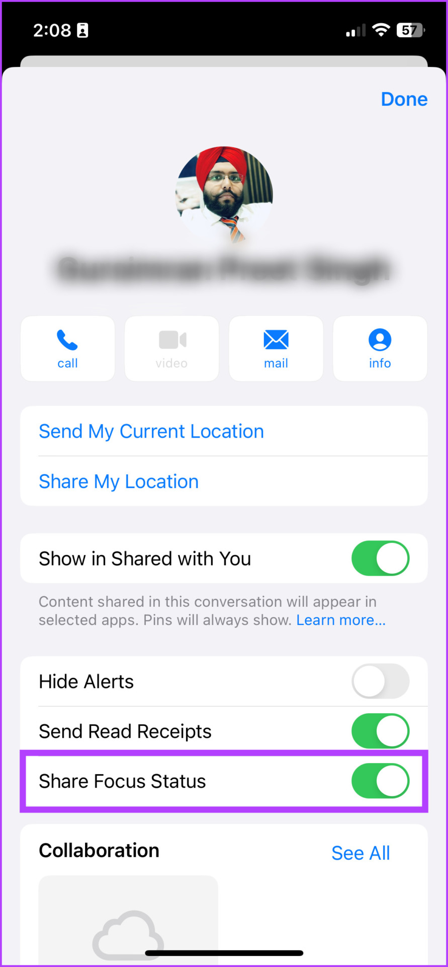 What Is Share Focus Status on iPhone and How to Use It - Guiding Tech