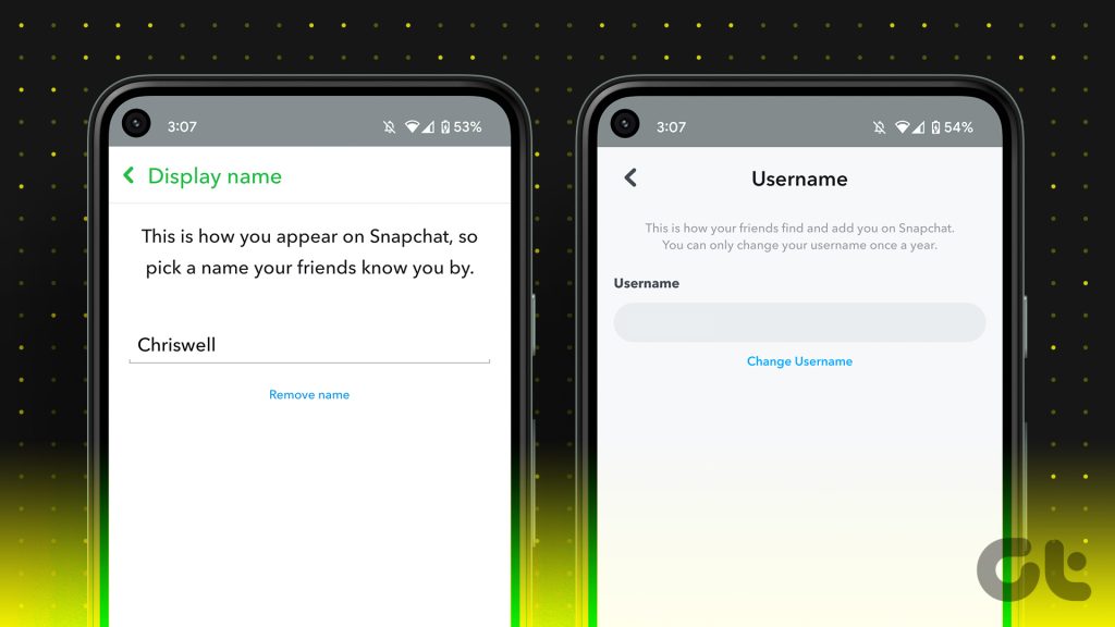 How to Change Username and Display Name on Snapchat - Guiding Tech