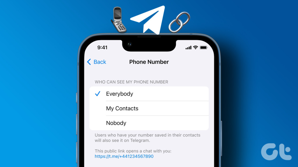 How to Create Phone Number Link on Telegram - Guiding Tech
