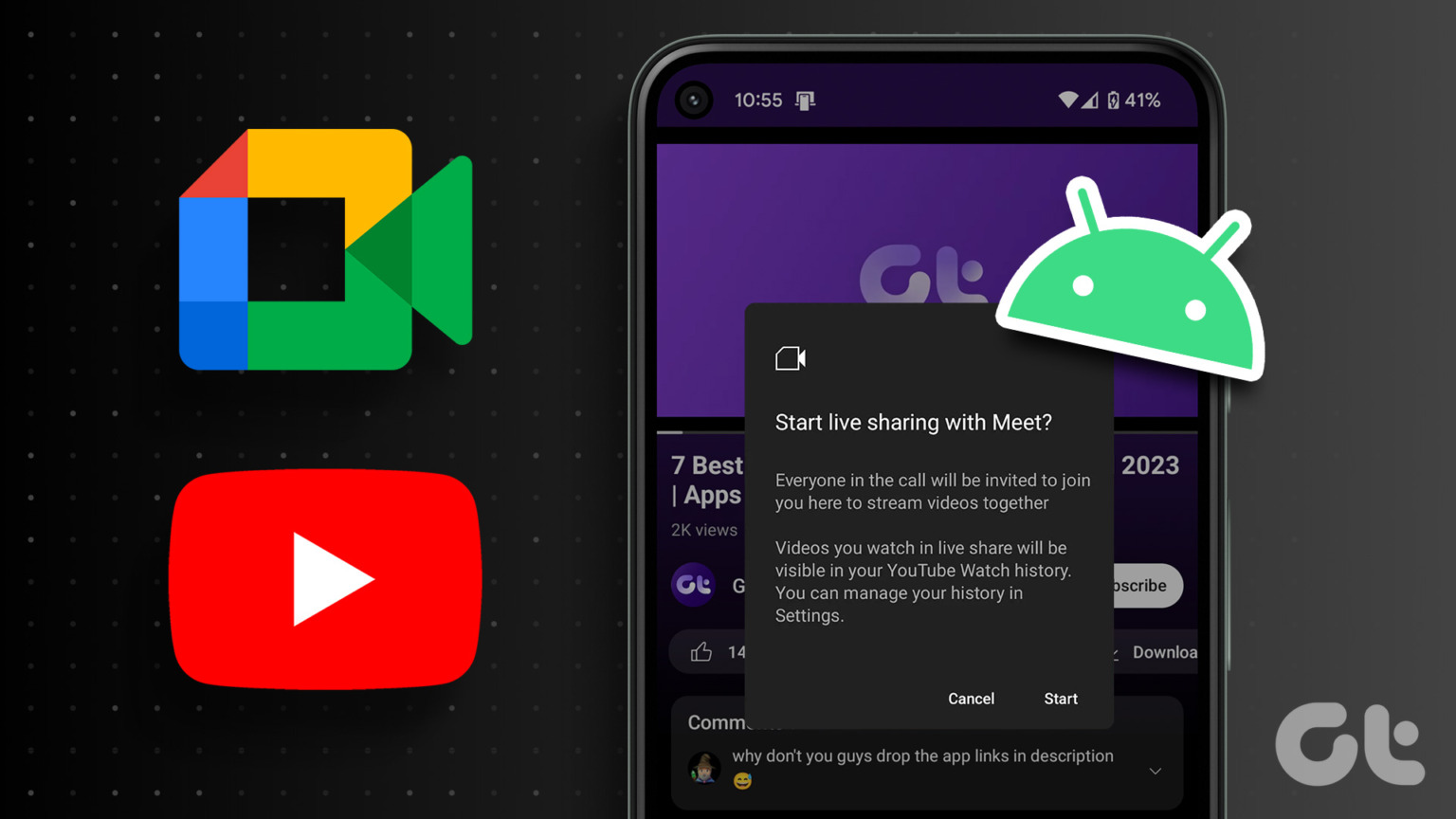 How to Change Background in Google Meet on Android and iPhone - Guiding ...