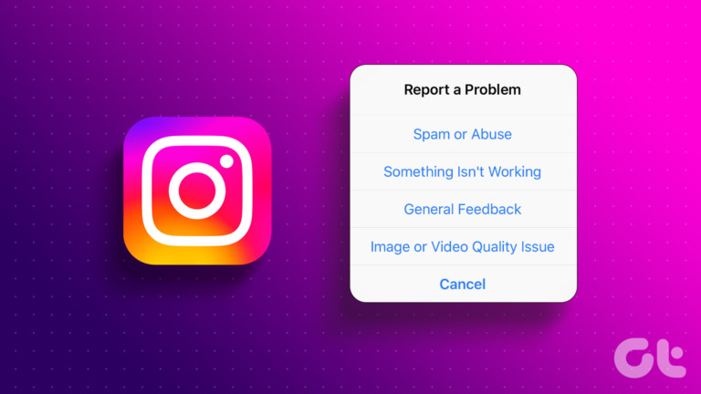 How to Contact Instagram to Get Support or Report a Problem - Guiding Tech