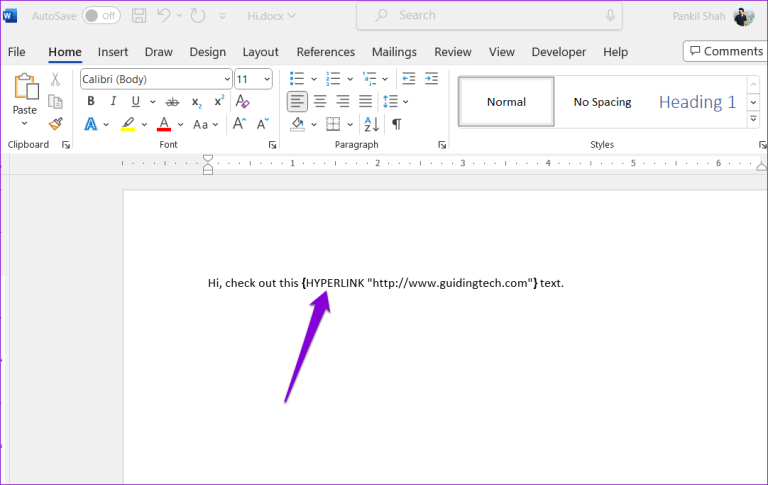 6 Ways to Fix Hyperlinks Not Working in Microsoft Word for Windows - Guiding Tech