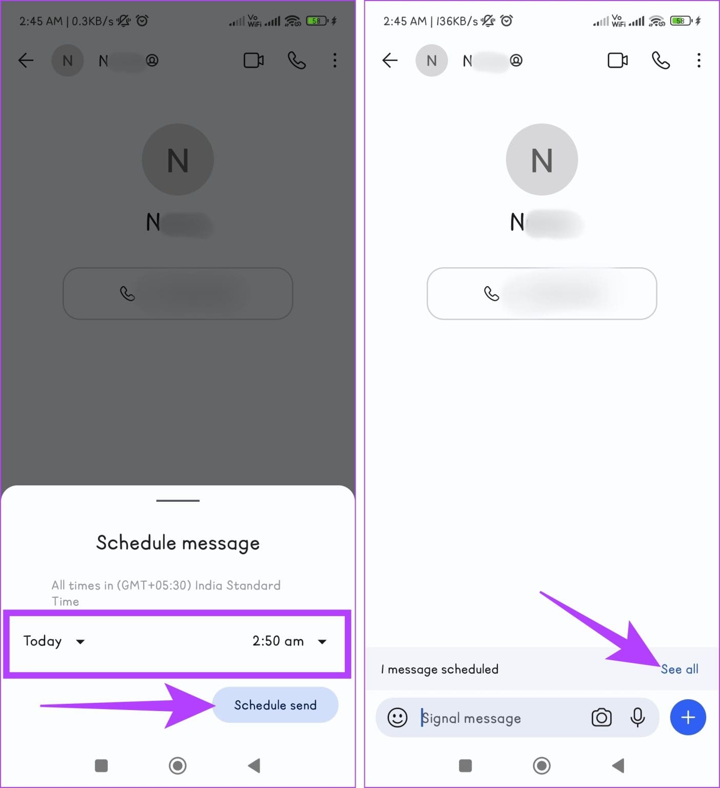 How to Schedule Messages on the Signal App - Guiding Tech