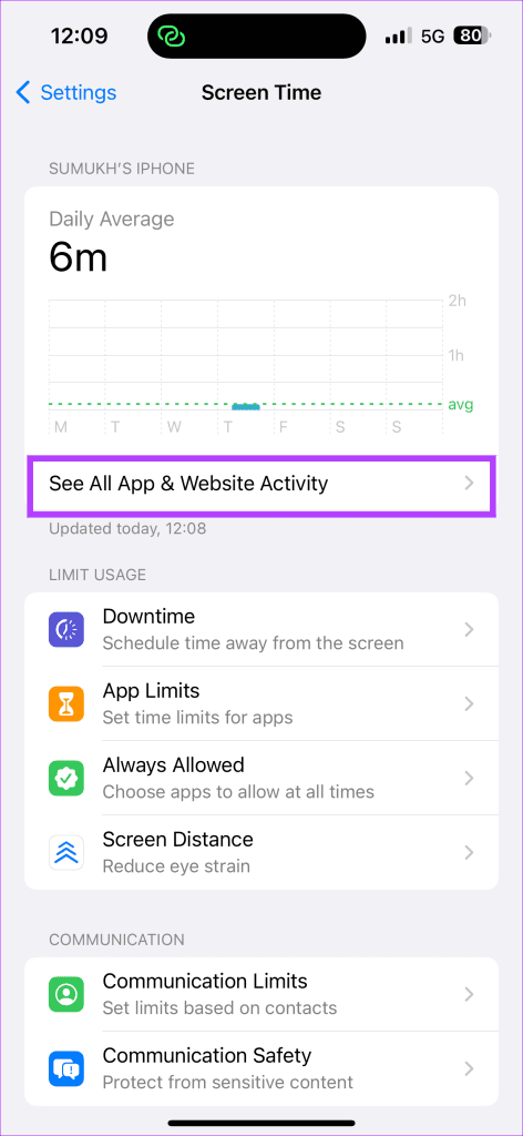 5 Ways to Fix iPhone Showing Incorrect Screen Time - Guiding Tech