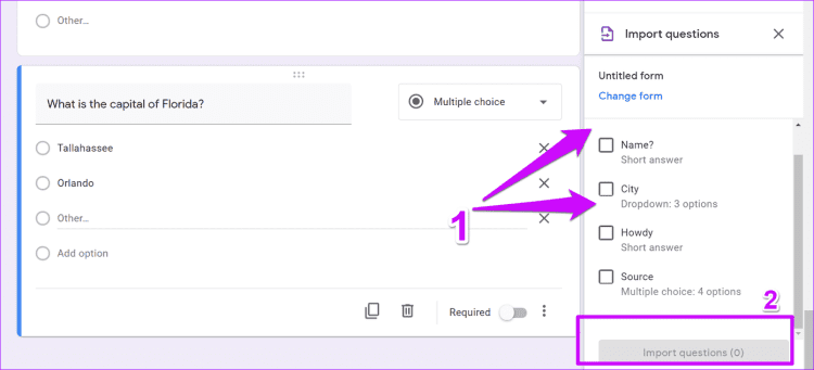 How to Import Questions Into Google Forms Easily -Guiding Tech