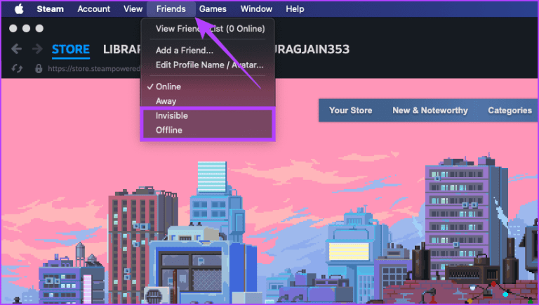 How to Appear Offline or Invisible on Steam (Without Saying Offline ...