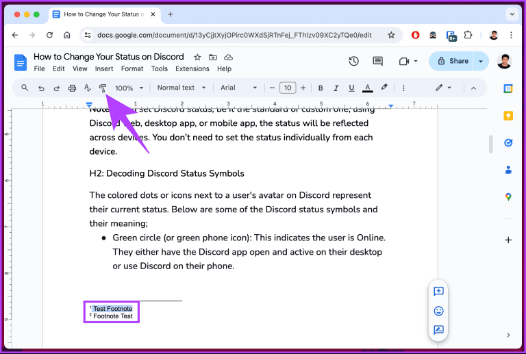 How to Insert Endnotes and Footnotes in Google Docs - Guiding Tech