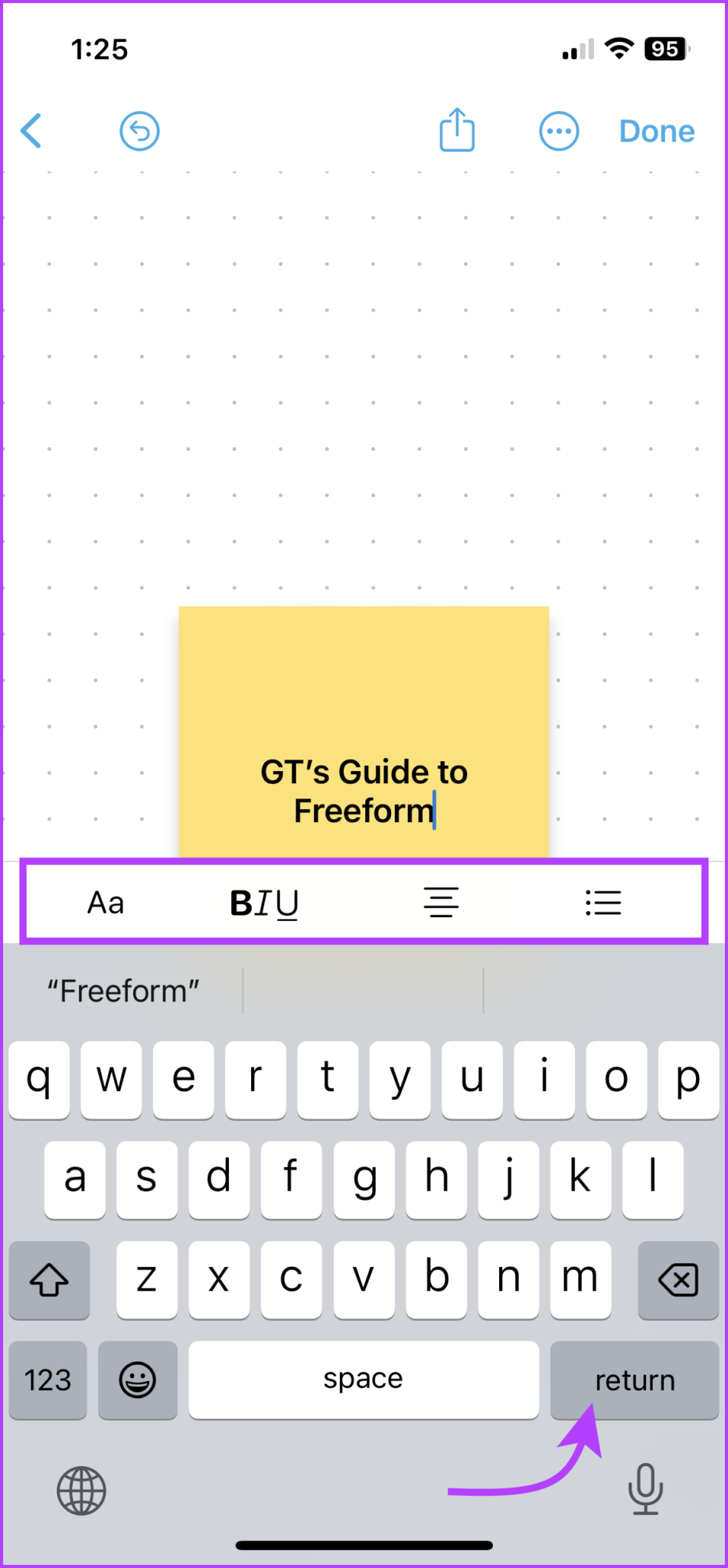 How to Use the Apple Freeform App on iPhone and iPad - Guiding Tech