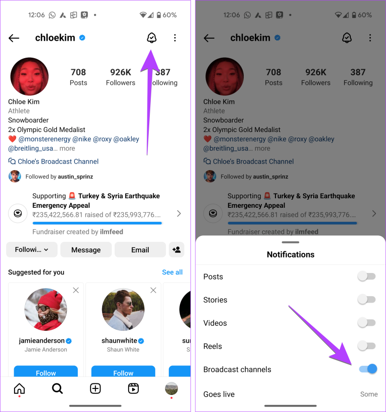 How to Turn off Instagram Broadcast Notifications or Leave It - Guiding ...