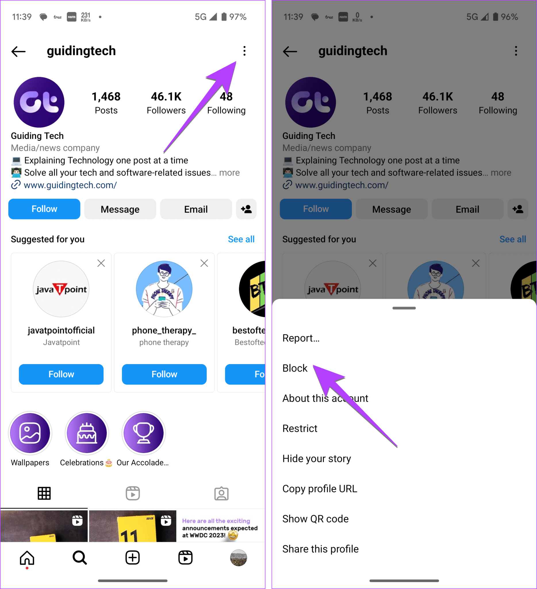 What Happens When You Block Someone on Instagram