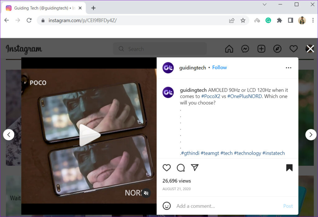 Top 7 Ways to Fix Videos Not Playing on Instagram - Guiding Tech