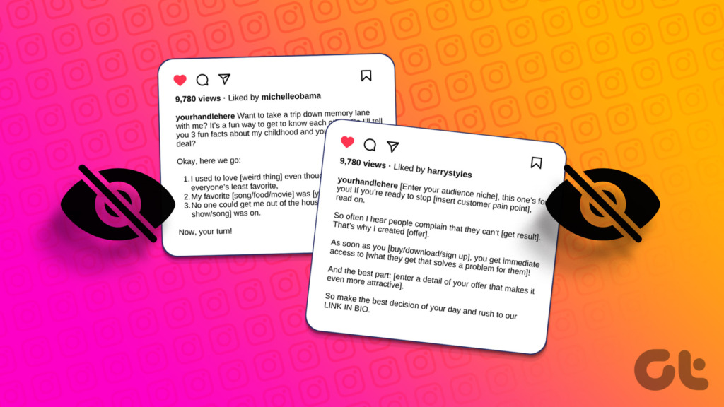 4 Ways to Copy Captions or Text From an Instagram Post - Guiding Tech
