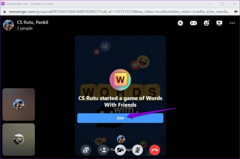 How to Play Games During Messenger Video Calls - Guiding Tech