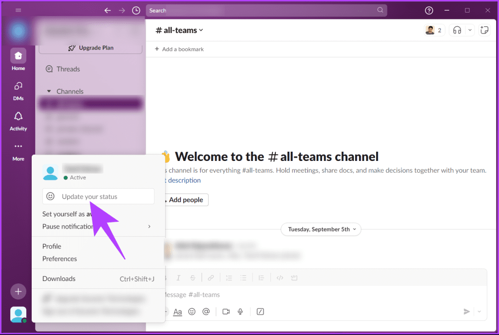 How to Keep Slack Status Active All the Time - Guiding Tech