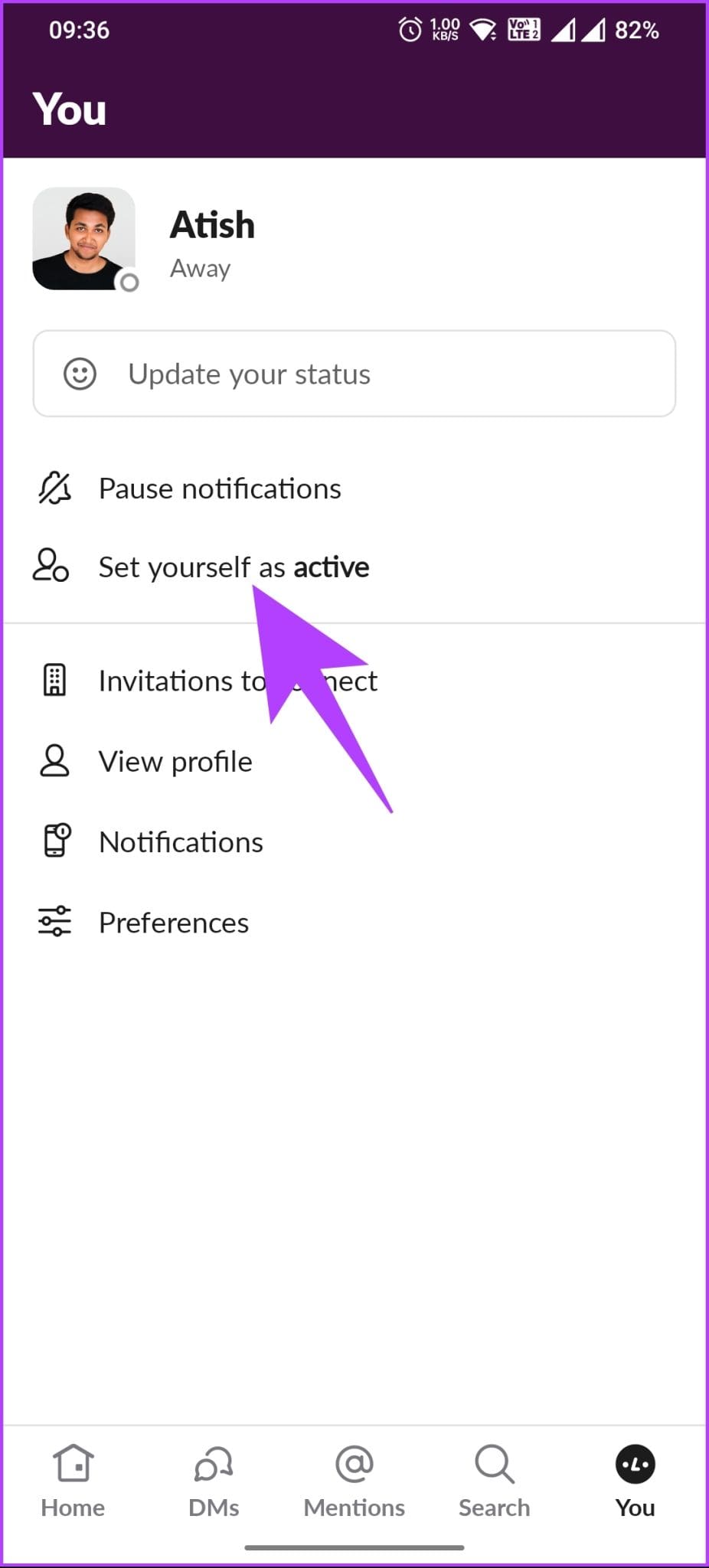 How to Keep Slack Status Active All the Time - Guiding Tech