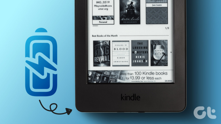 5 Ways to Fix the Kindle Won't Turn On Issue - Guiding Tech